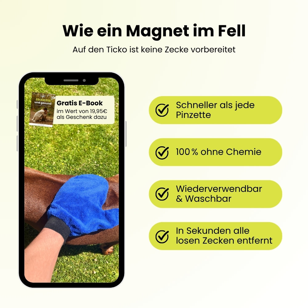 Ticko Glove | Zecken mühelos entfernen – ELGENDO